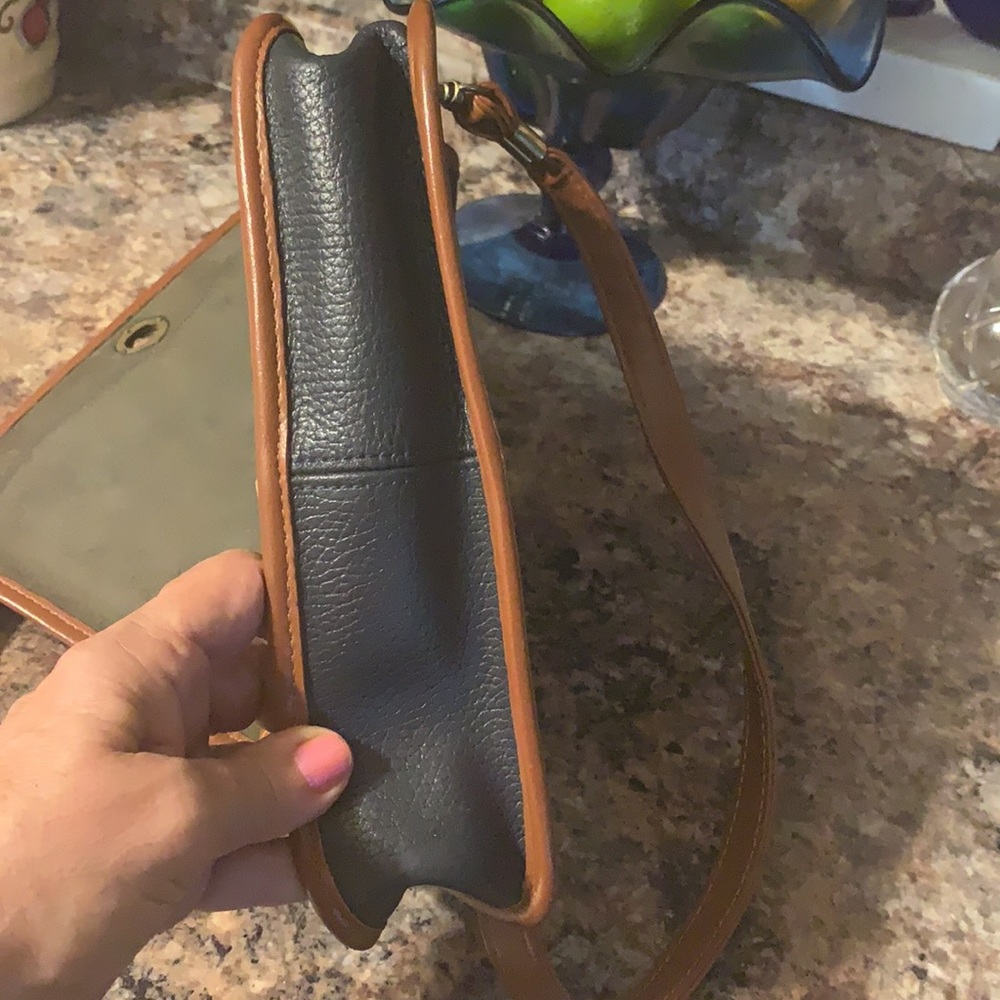 Vintage Orvis Top Grain Leather Crossbody Turn Key - Gem